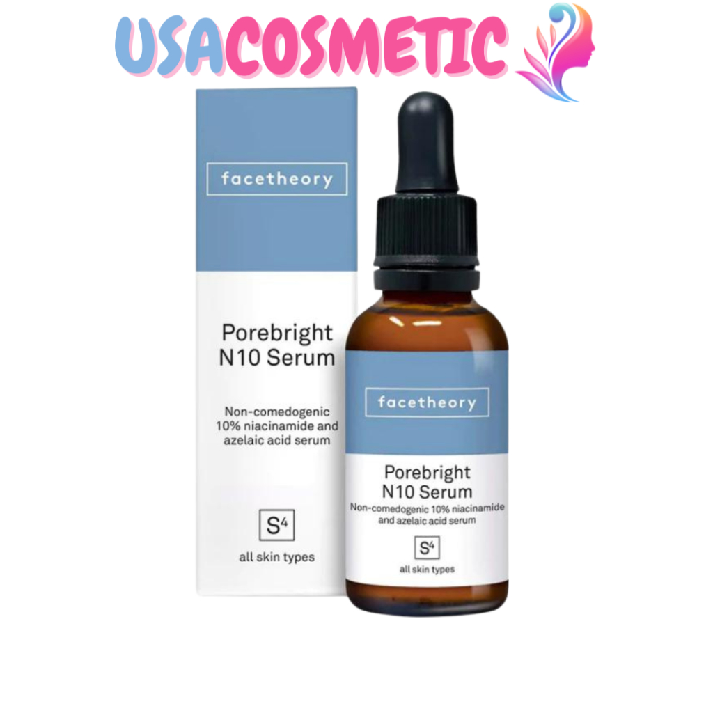 Tinh chất dưỡng ẩm, làm sáng da ''Facetheory'' Porebright N10 Serum : 30ml | Shopee Việt Nam