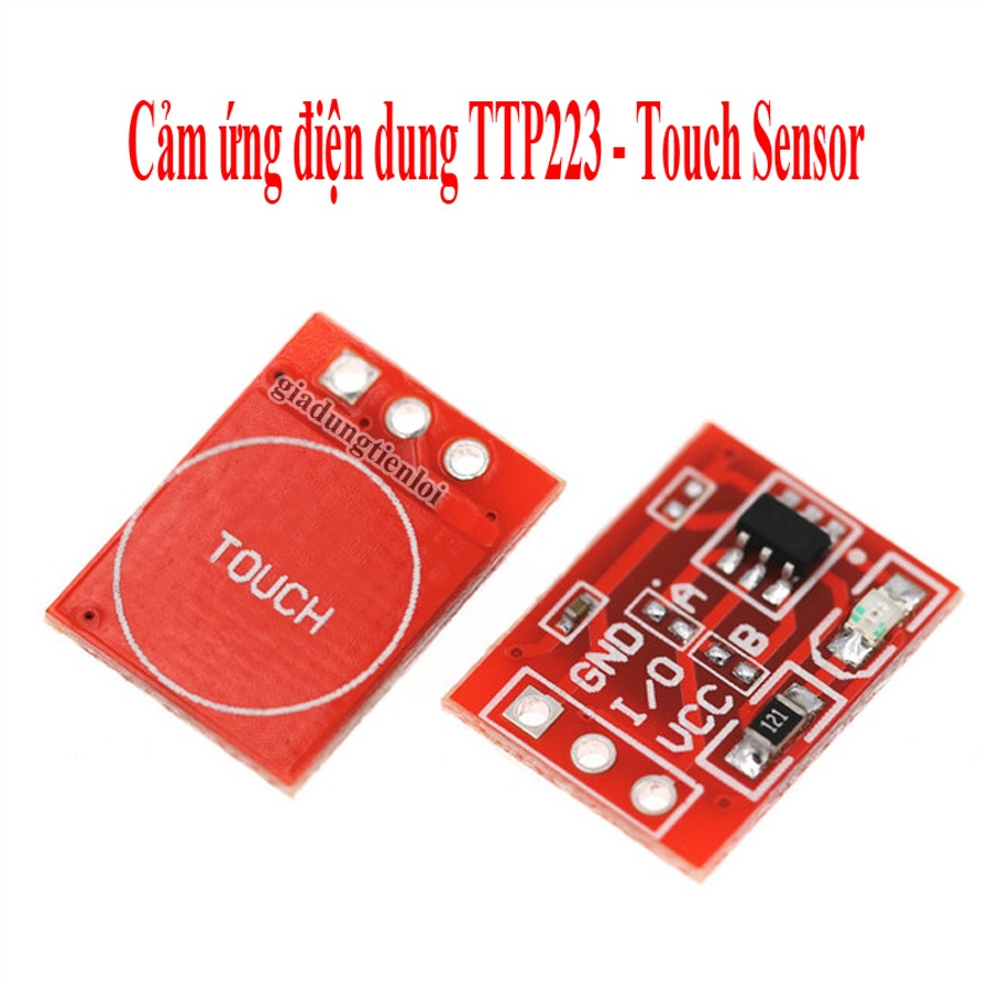 Nút cảm ứng điện dung 1 chạm TTP223 - Touch Sensor | Shopee Việt Nam