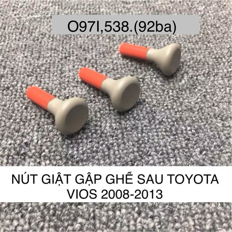 NÚT GIẬT GHẾ SAU TOYOTA VIOS 2008-2014 XỊN CHÍNH HÃNG giá 1 cái ...
