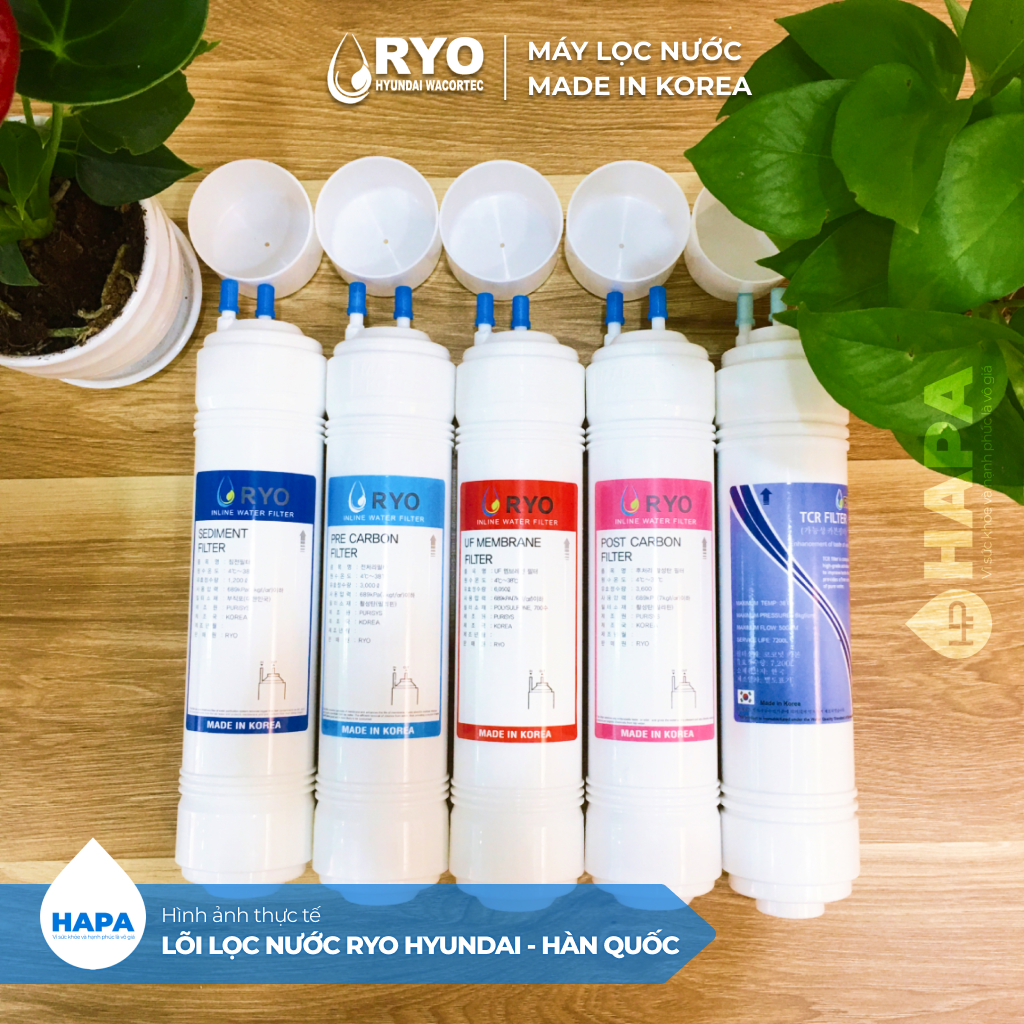 Lõi Lọc RYO Cho Máy Nóng Lạnh RYO Hyundai RP-100H RP-100S - Nhập Khẩu ...