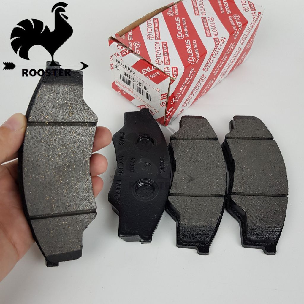 Má phanh (bố thắng) trước xe Toyota Innova (2003-2015) Mã: 044650K160 ...