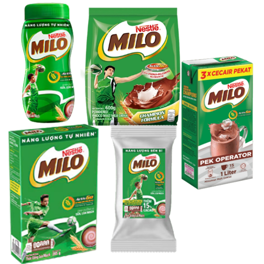 [date mới nhất] Milo 285g, Milo 400g, Milo 600g, Milo PEK Operator 1L ...