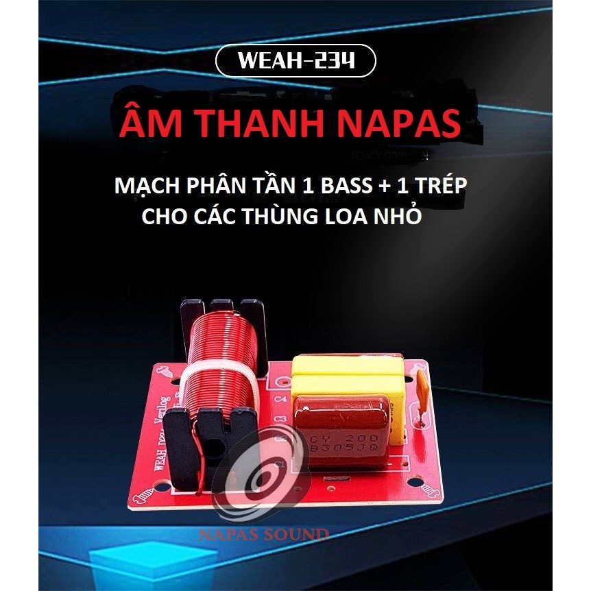 PHÂN TẦN 2 LOA - PHÂN TẦN BASS TRÉP - MẠCH PHÂN TẦN GIÁ RẺ - PHÂN TẦN ...