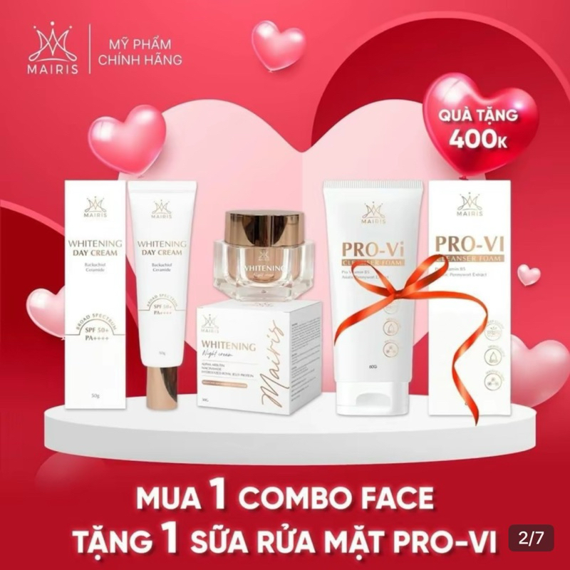 [ 💝Sữa rửa mặt] [🎁 son Moaz ] [🎁nuoc hoa ] COMBO KEM DƯỠNG DA NGÀY VÀ ...
