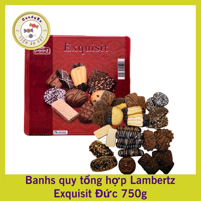 Bánh quy tổng hợp Lambertz Exquisit 750g và Lambertz Composition 1000g | Shopee Việt Nam