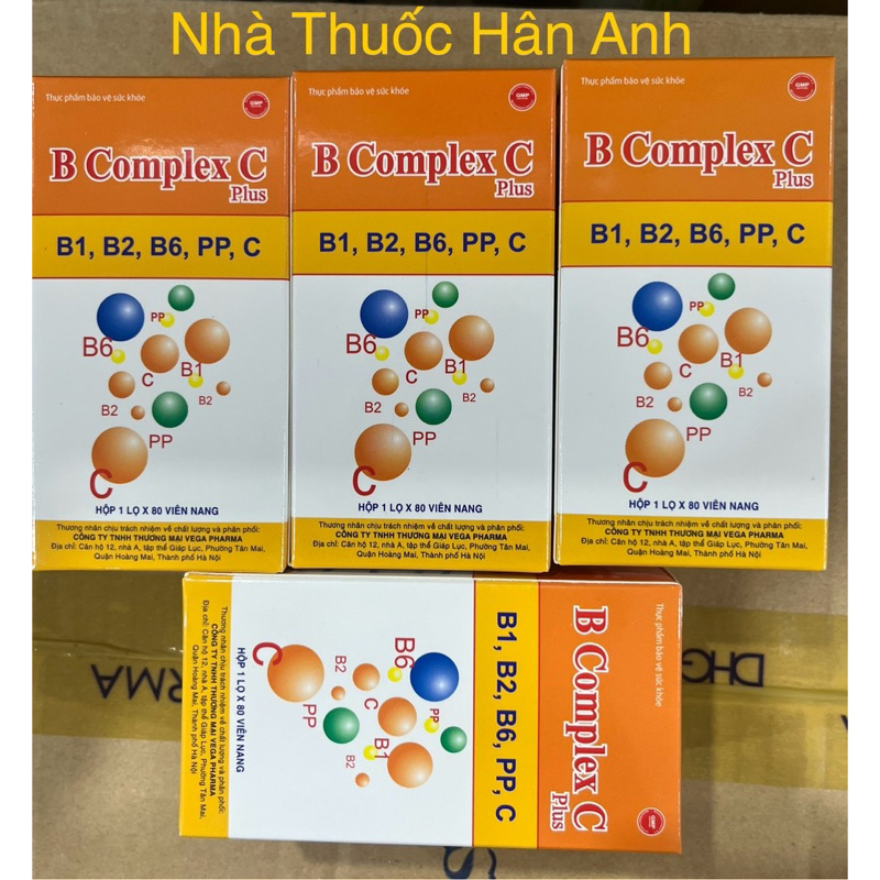 Viên uống B Complex C plus ăn ngon miệng , tăng đề kháng – 100 viên ...