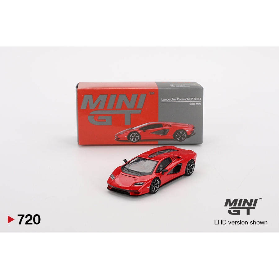 MÔ HÌNH 1:64 MINI GT - Lamborghini Countach LPI 800-4 Rosso Mars ...