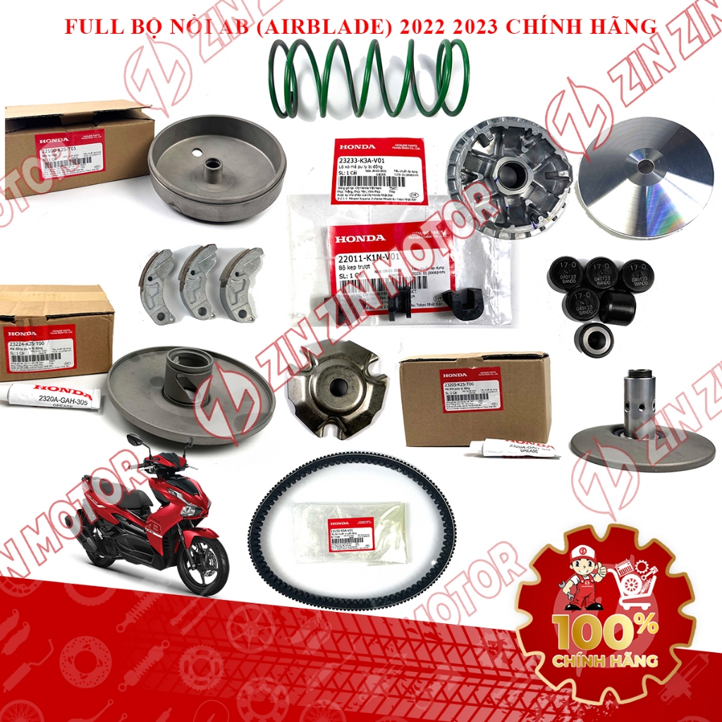 Full Bộ Nồi AB 125, AirBlade 160 2022 2023+ Trước Sau 11 Món Chính Hãng ...