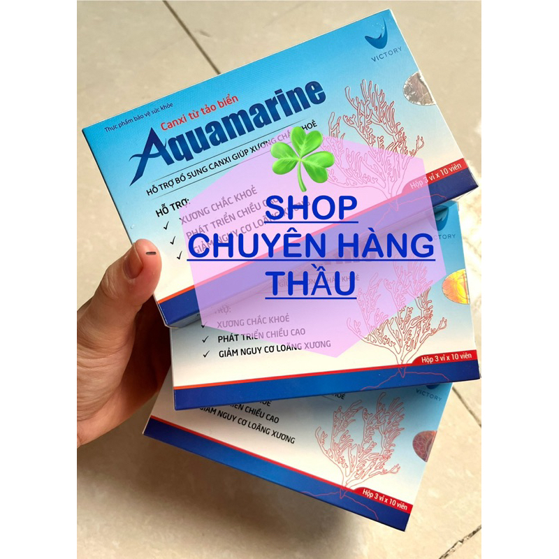 CANXI TỪ TẢO BIỂN AQUAMINE 30viên - Aquamin F - D3 -K2 Hàng Chính Hãng ...