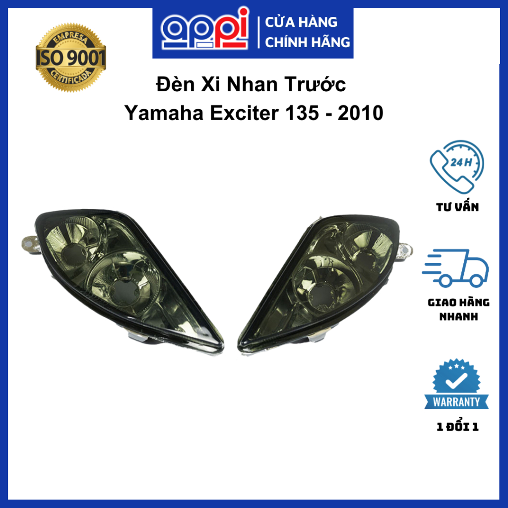 Đèn Xi Nhan Trước EX 135 4 số / LC 135 4 số / Yamaha Exciter 135 / 1S8 ...