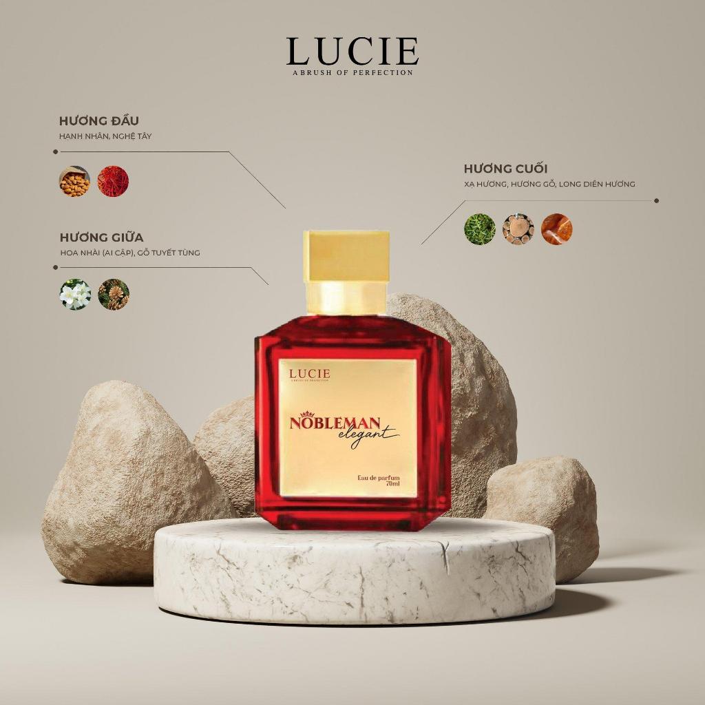 Nước hoa nam LUCIE Nobleman 70ml dạng xịt, hương thơm sang trọng, nổi ...