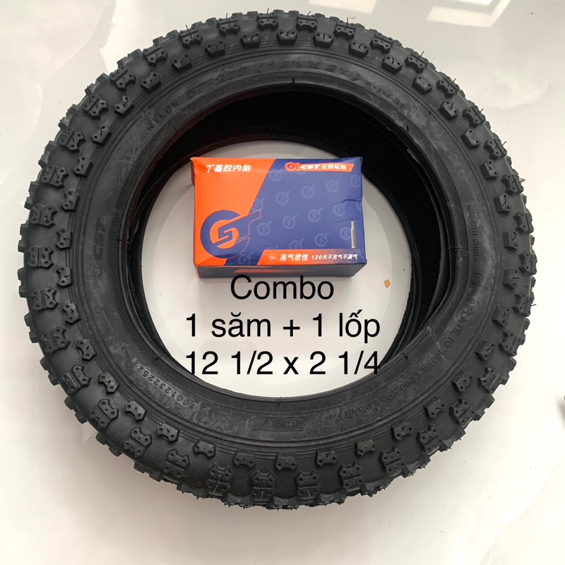 [ HÀNG MỚI VỀ ] combo vỏ ruột xe đạp 12 1/2X2 1/4 , size 12inch, VAN ...