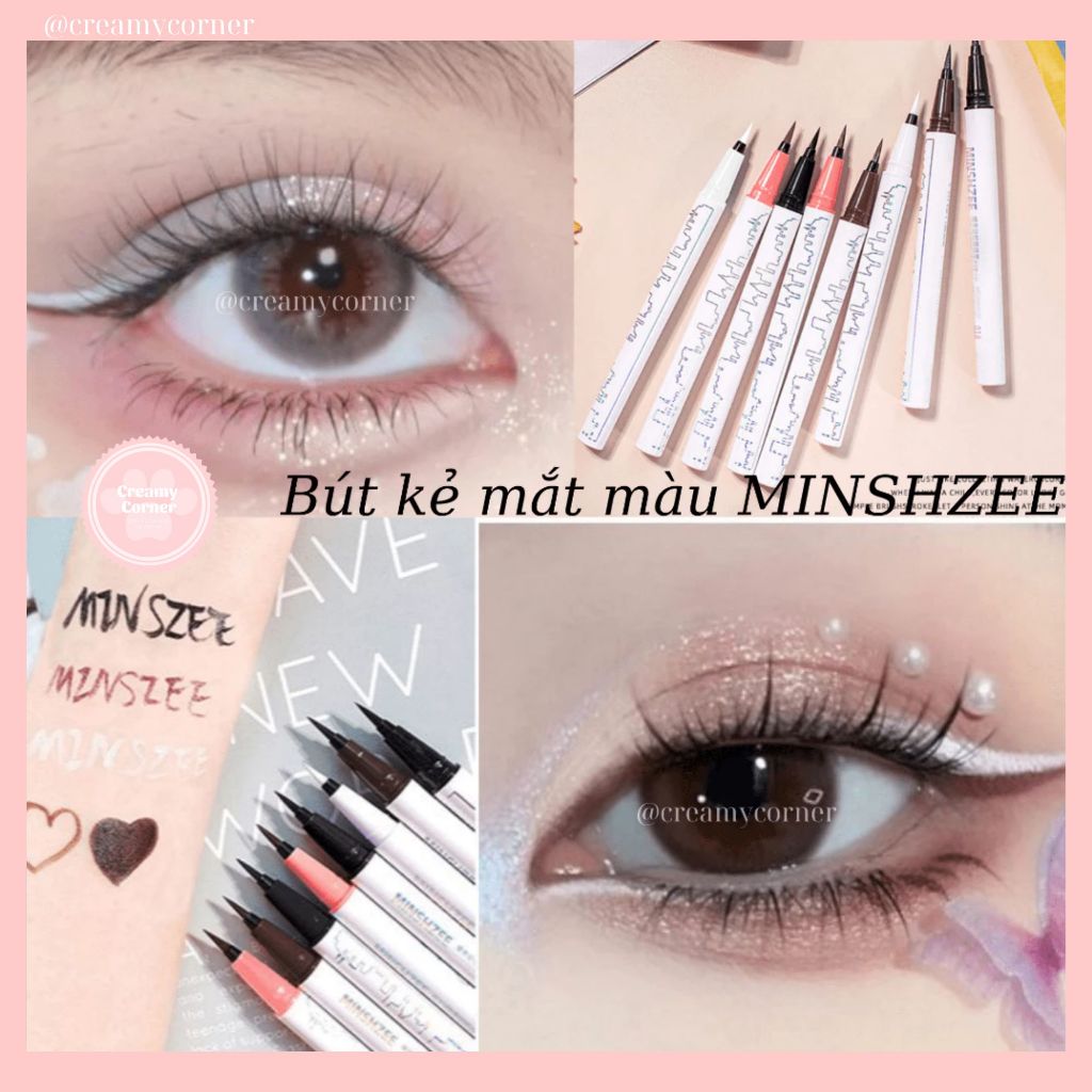 [HÀNG CÓ SẴN] Bút kẻ mắt dạ màu sắc MINSHZEE makeup cosplay, tạo điểm ...