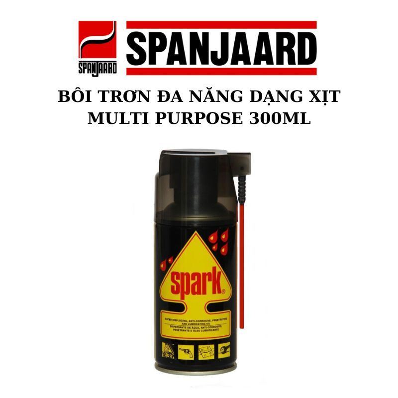 Chất Bôi Trơn Đa Năng Dạng Xịt Spanjaard Spark Multi Purpose 300ml Chính Hãng | Shopee Việt Nam
