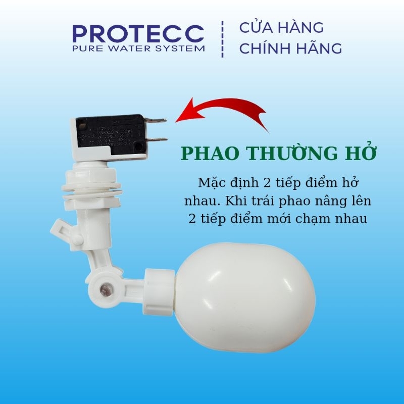 Phao Điện Mini Thường Hở - Dùng Điện Khiển Bơm, Van Khóa Tự Động ...