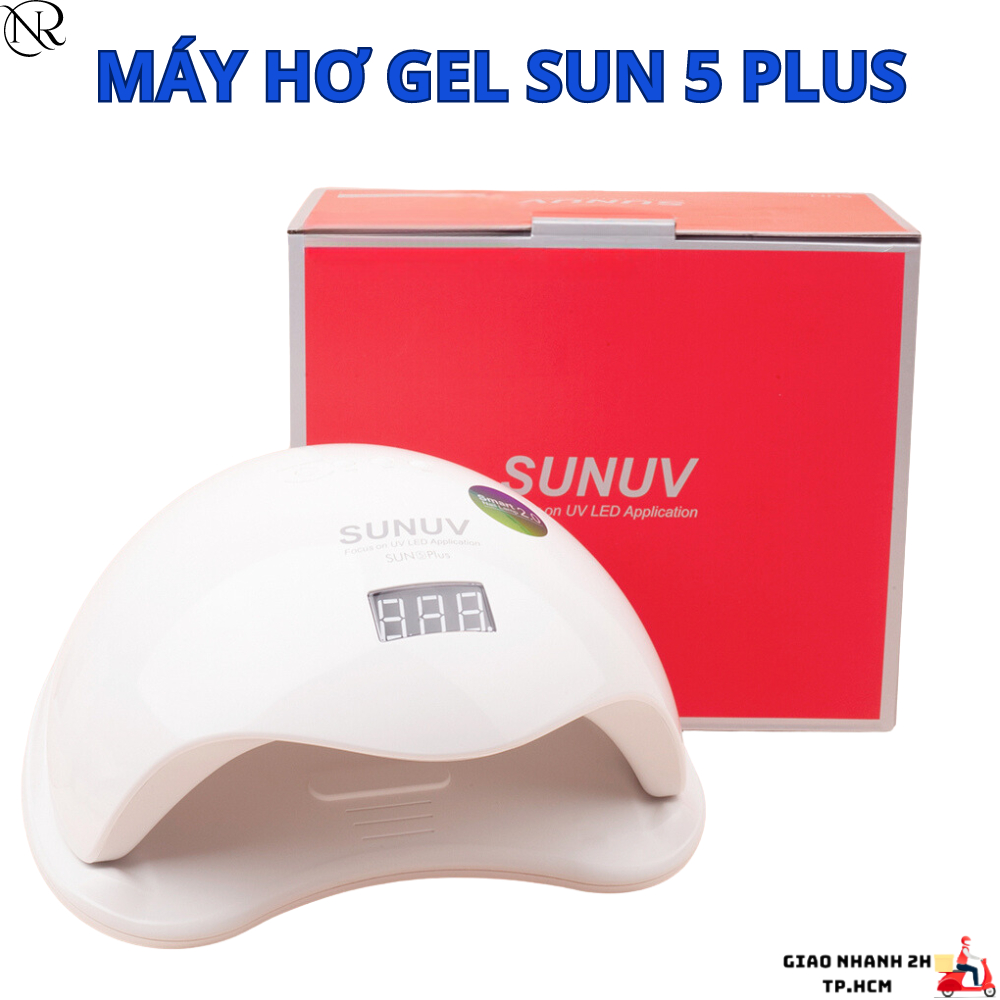 Máy hơ gel Sun 5 Plus 48W 36 bóng đèn (tem xanh) - Hàng chính hãng công ty Sun UV/LED - Nails ...