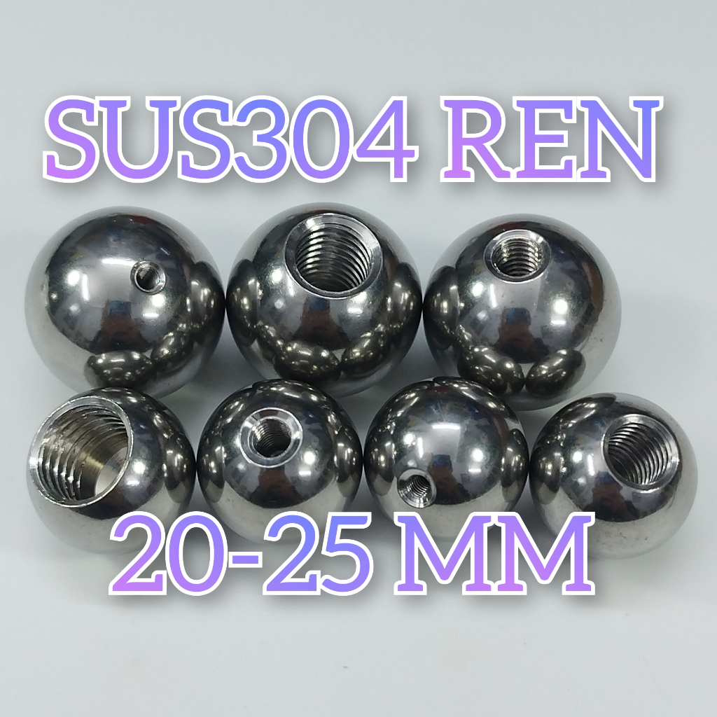 BI INOX 304 CÓ REN kích thước 20-25mm x lỗ ren M3-M12 sử dụng cho linh ...