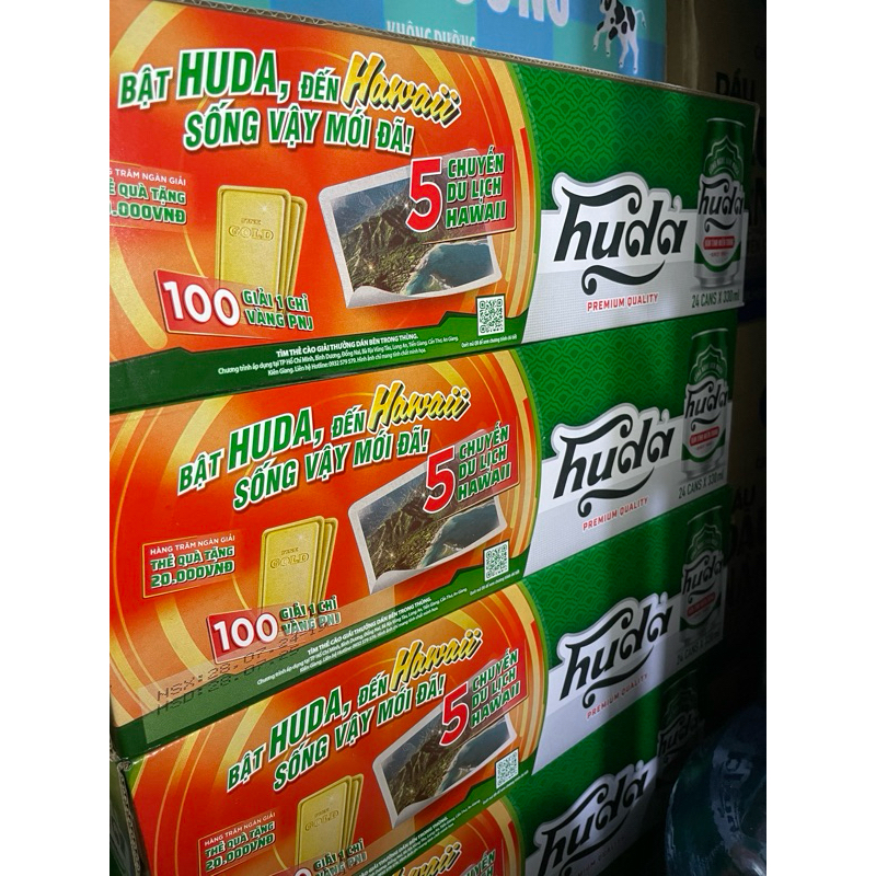 Bia huda thùng 24lon 330ml | Shopee Việt Nam