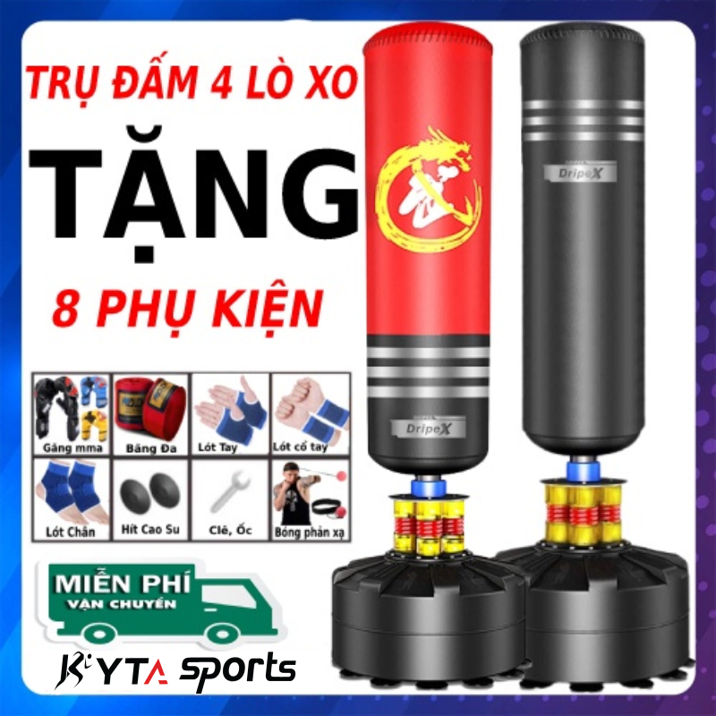 Bao trụ cát đấm bốc tập boxing loại cao cấp phiên bản 5.0 chính hãng ...