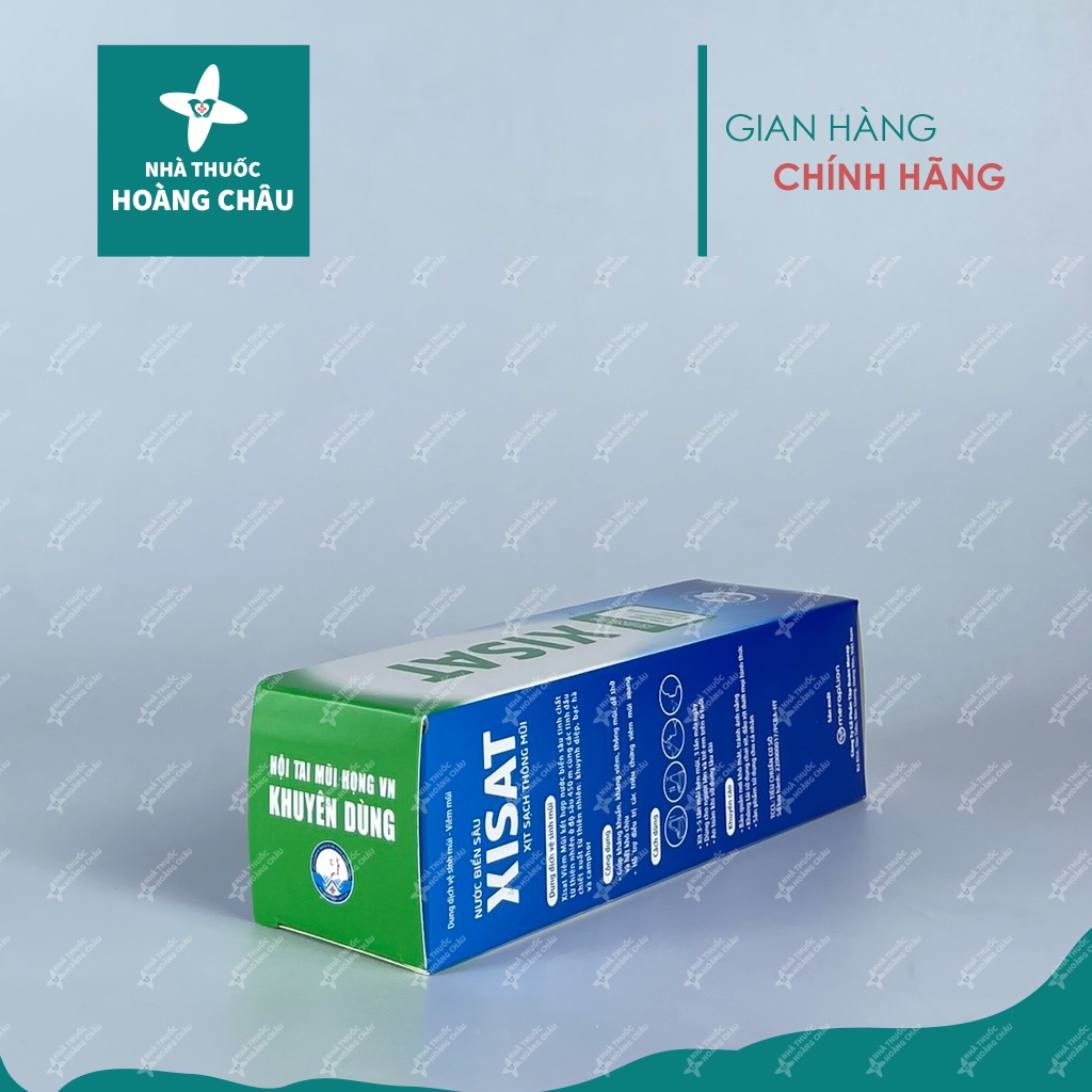 Dung dịch Xisat xịt hỗ trợ thông mũi màu xanh lá (chai 75ml) | Shopee ...