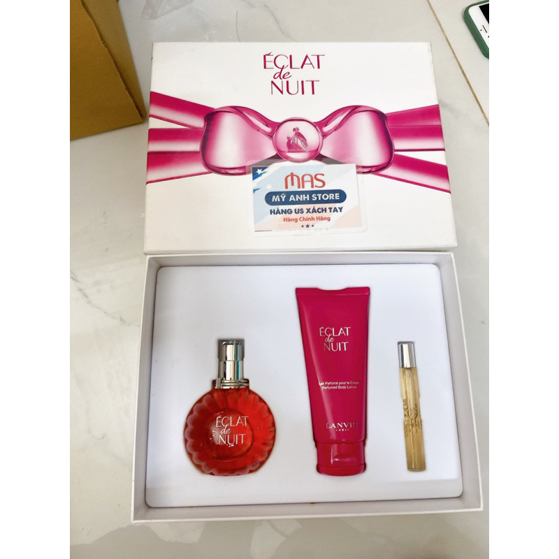 [ Chính hãng] Set Lanvin Eclat de Nuit EDP 100ml | Shopee Việt Nam