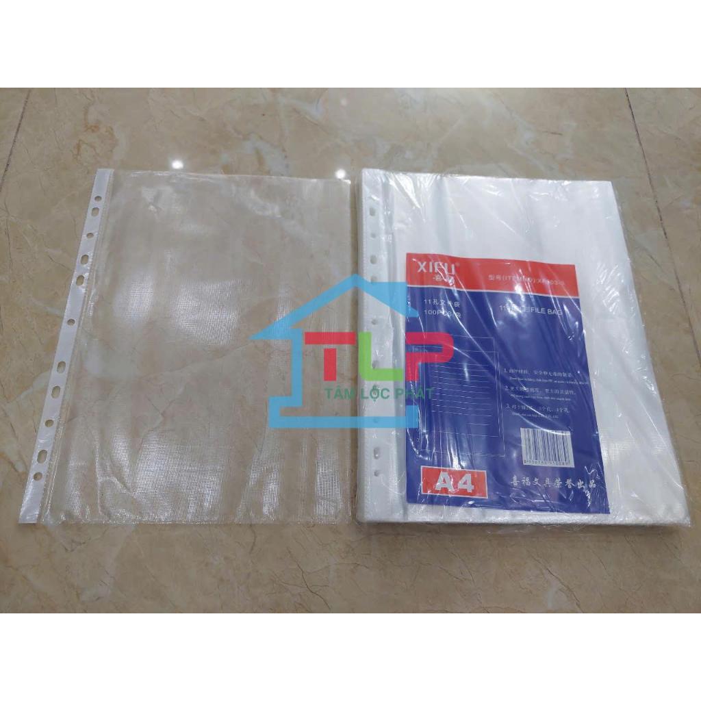 SƠ MI LỖ XIFU XANH (100 chiếc), Túi 11 lỗ, bìa lỗ | Shopee Việt Nam