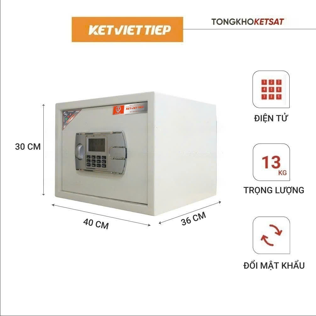 Két Sắt Mini Khách Sạn KKS32 Điện Tử Việt Tiệp Chính Hãng Miễn Phí Vận ...