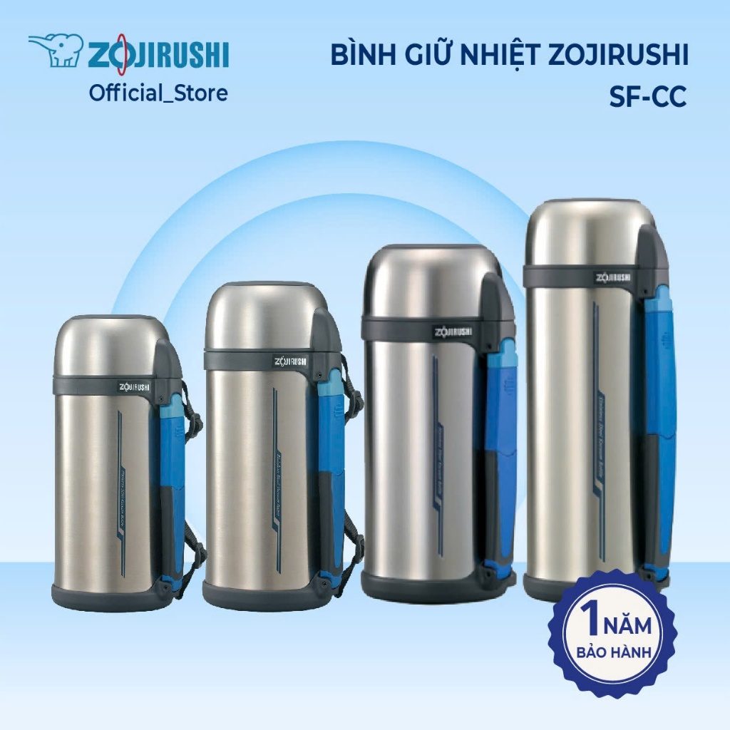 Bình giữ nhiệt lưỡng tính Zojirushi SF-CC13/SF-CC15/SF-CC18/SF-CC20 dung tích 1.5L/1.8L/2L, bảo ...
