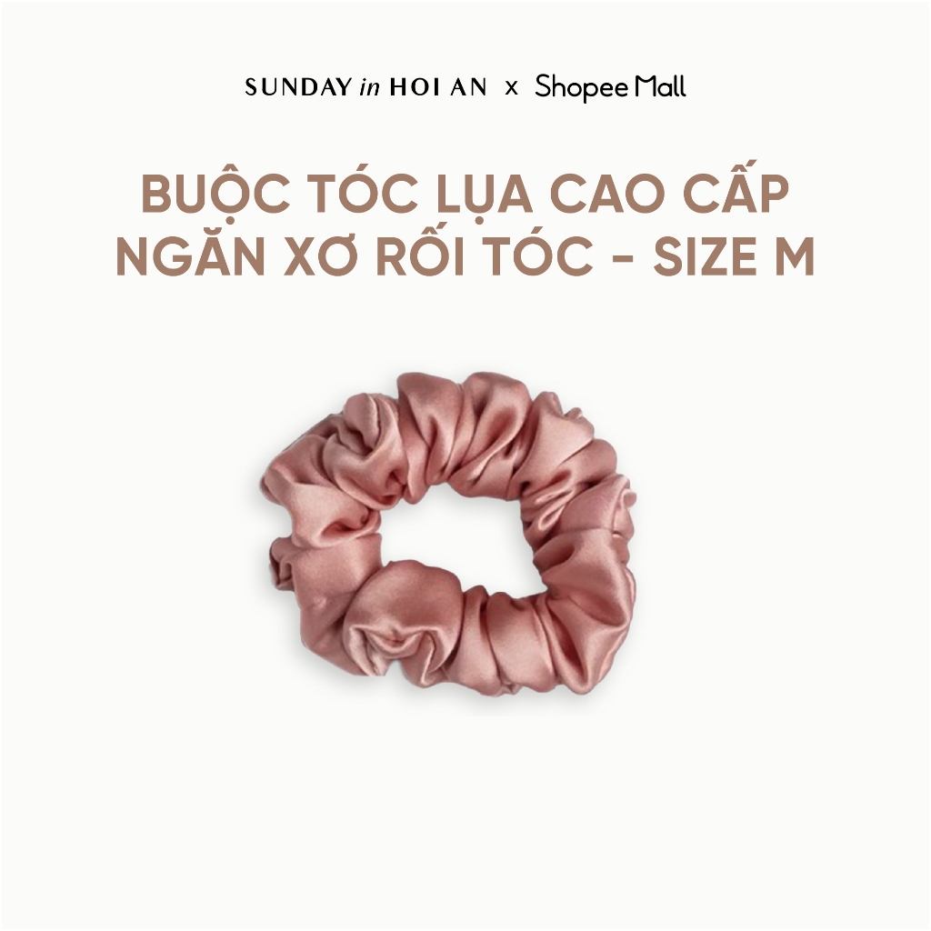Buộc Tóc SUNDAY 100% Lụa Mulberry Ngăn Xơ Rối Tóc - Size M | Mulberry ...