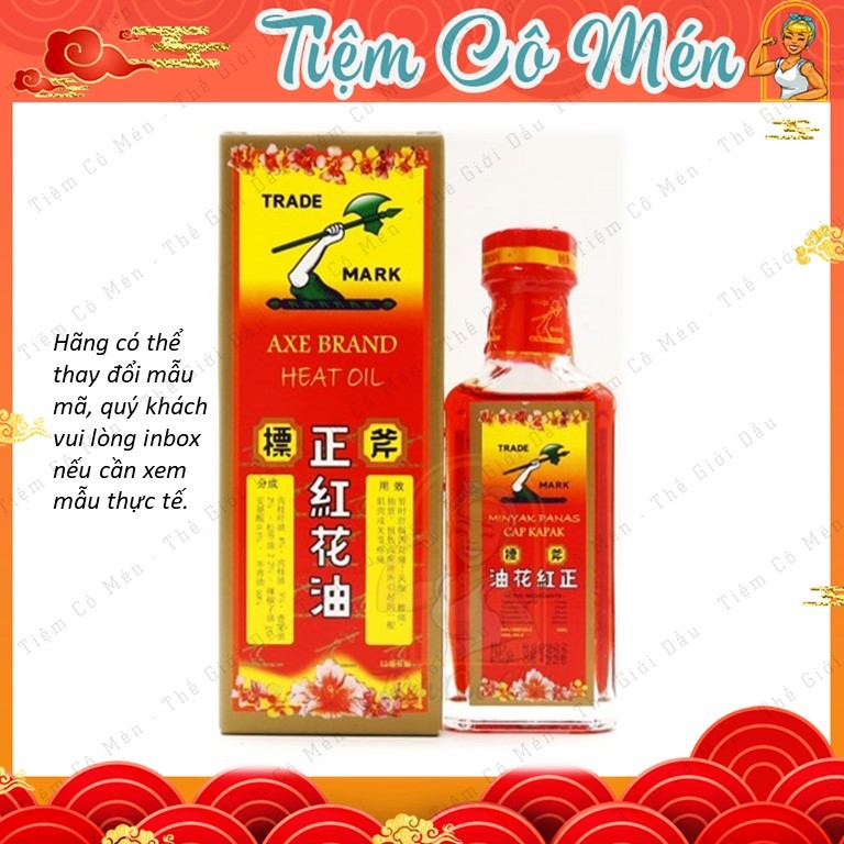 Dầu gió hiệu Cây Búa nước đỏ - 32ml | Shopee Việt Nam
