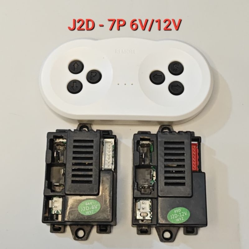 [360°] Bo mạch xe điện trẻ em J2D 7P 6V, J2D 7P 12V | Shopee Việt Nam