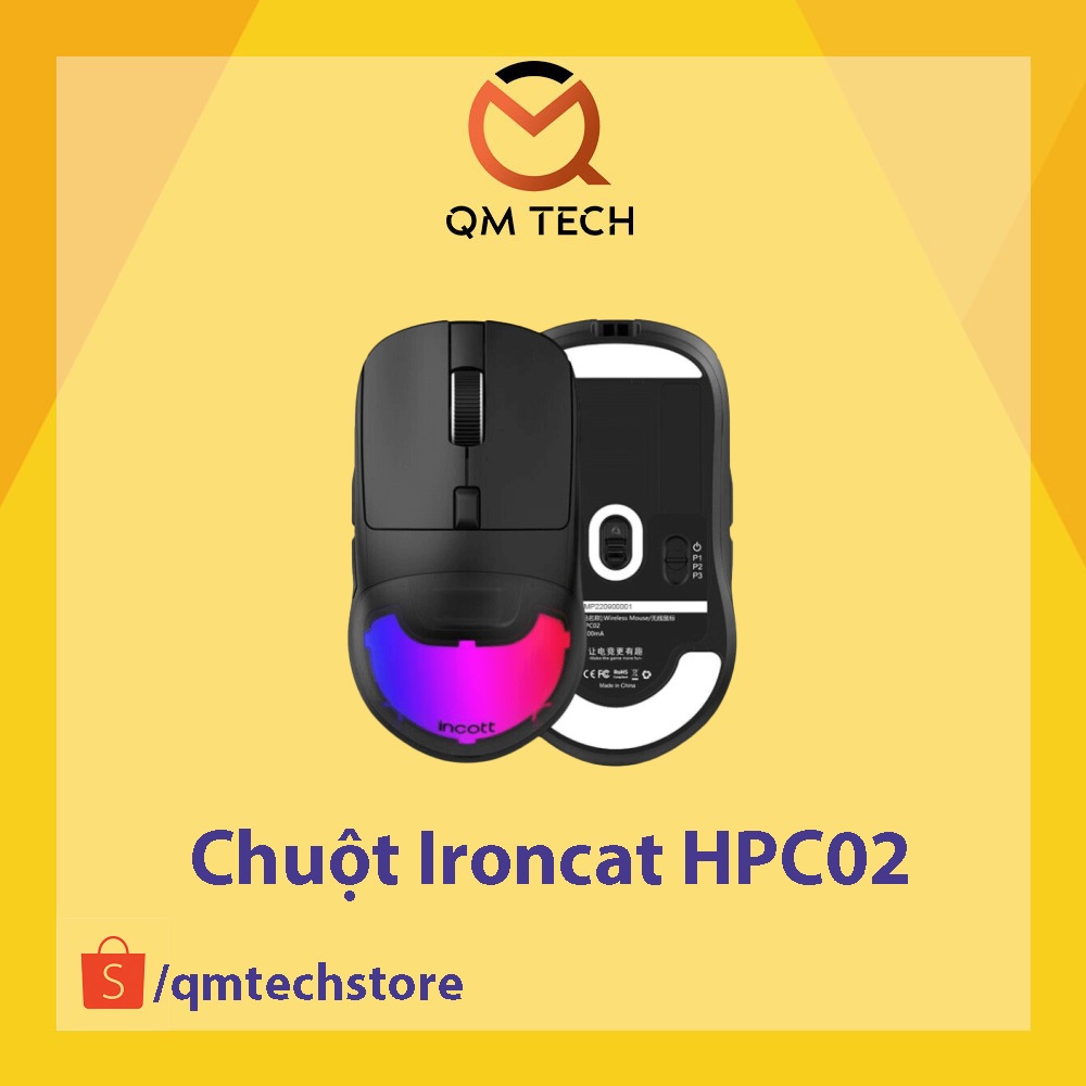 [NEW] Chuột chơi game không dây IRONCAT HPC02/ HPC02M Wireless - QMTECH ...
