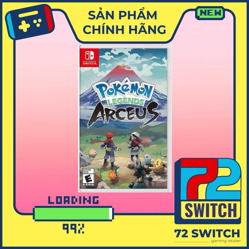 Băng Game Pokemon Legends: Arceus Nintendo Switch | Shopee Việt Nam