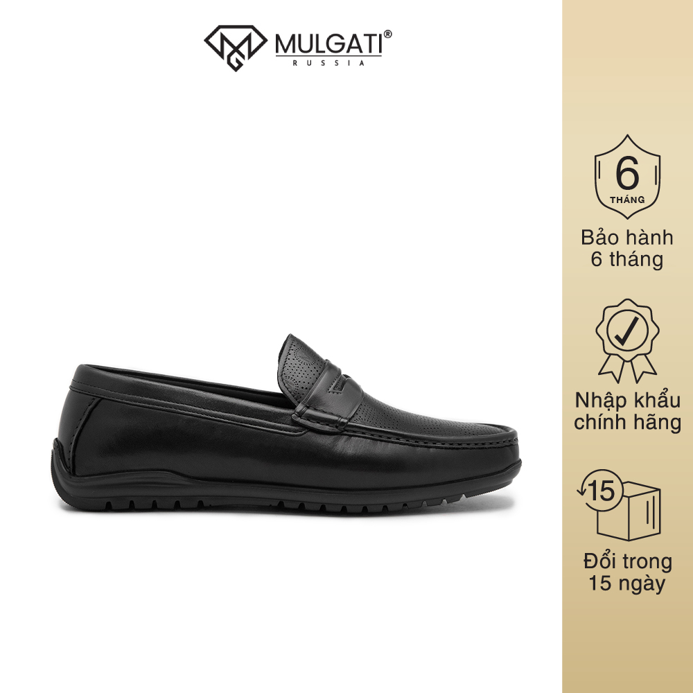 Giày Lười Da Nam Mulgati Moccasin - DZ0855A | Shopee Việt Nam