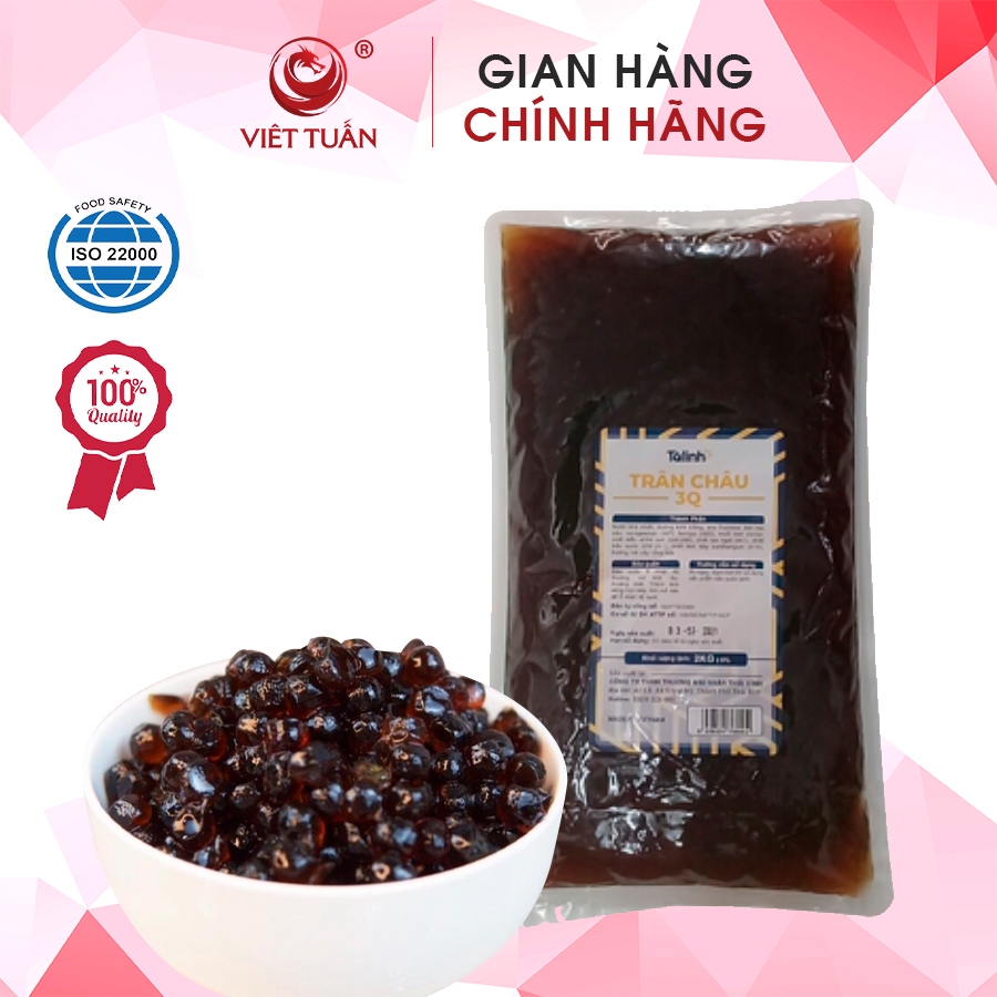 Trân Châu 3Q Đen Hiệu Taling 2kg | Shopee Việt Nam