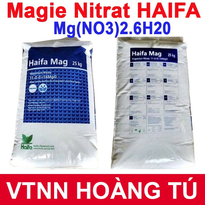 Phân Bón Israel Haifa Magnisal ( MAGIE NITRAT ) Gói 1Kg | Shopee Việt Nam