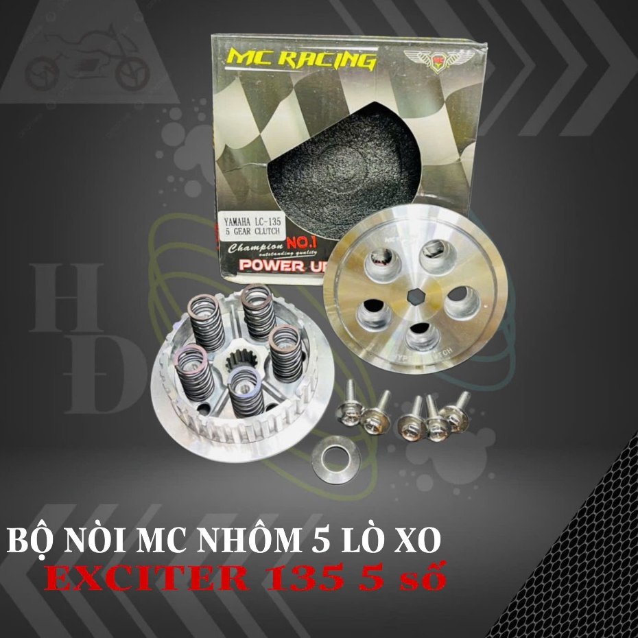 Bộ nồi độ MC racing cho xe Exciter 135, 150, Winner, Sonnic, Wave ...