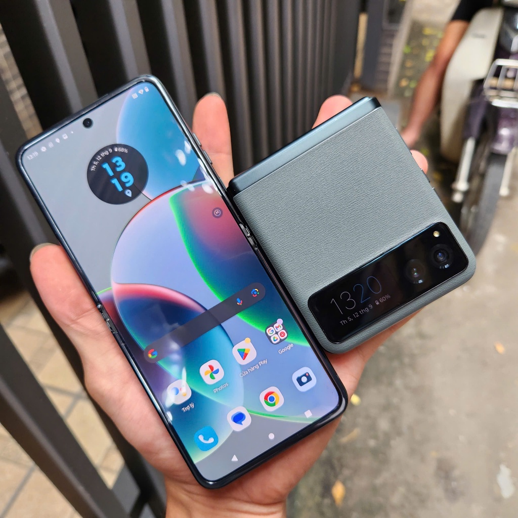 MOTOROLA RAZR 40 5G- Siêu màn gập cứng cáp, snapdragon 7gen1, lắp 2 sim ...