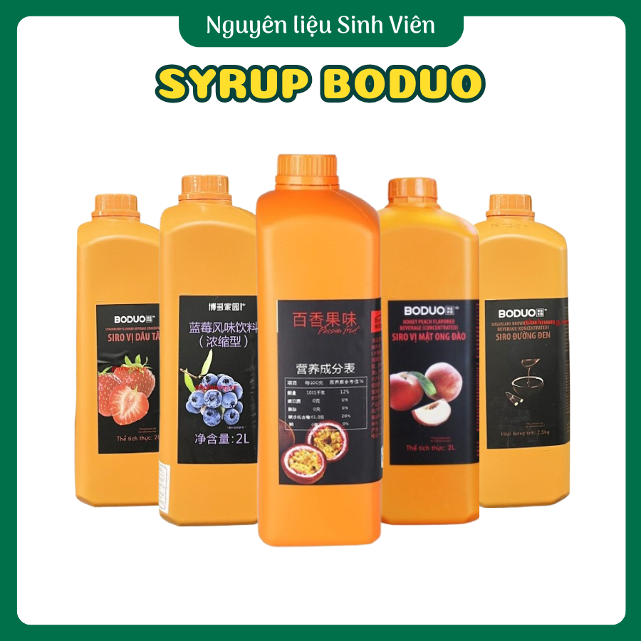Syrup Boduo (900ml-2L) | Shopee Việt Nam