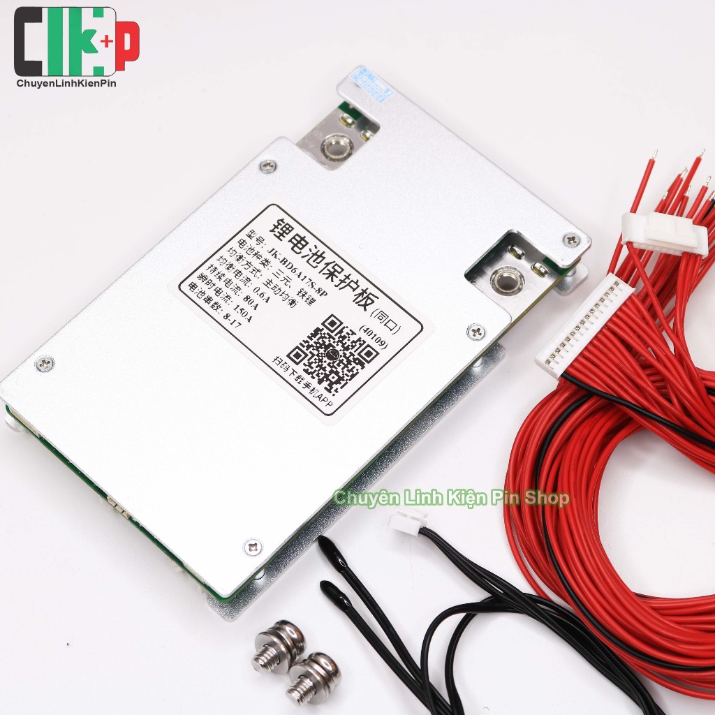 Mạch BMS JK 17S 80A/150A cân bằng 0.6A chính hãng ( CLKP ) | Shopee ...