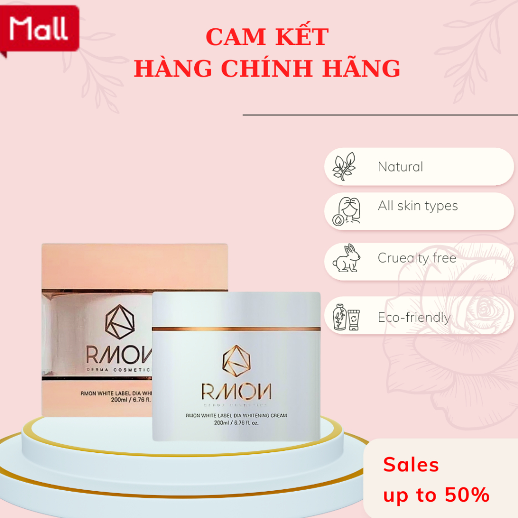 Kem Dưỡng Trắng Da Body Rmon White Label Dia Whitening Cream 200ml Hàn ...