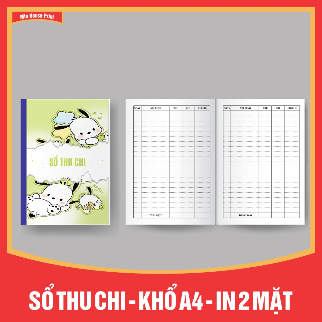 SỔ THU CHI CÁ NHÂN DỄ THƯƠNG - QUYỂN 100 TRANG - GIẤY DÀY | Shopee Việt Nam