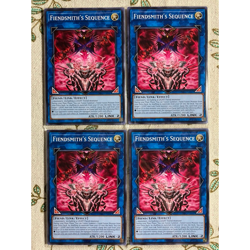 [LiLy_Yugioh] Lá bài INFO-AE047 Fiendsmith's Sequence (N) | Shopee Việt Nam
