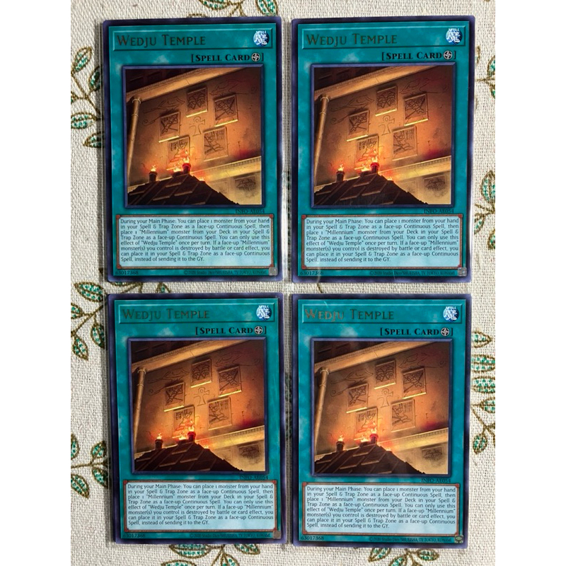[LiLy_Yugioh] Lá bài INFO-AE054 Wedju Temple (R) | Shopee Việt Nam