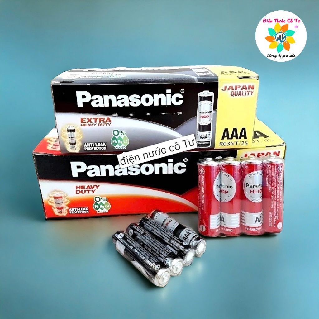 1 Hộp Pin 60 viên AA AAA Panasonic 1.5V - pin cho remote TV, đồng hồ ...