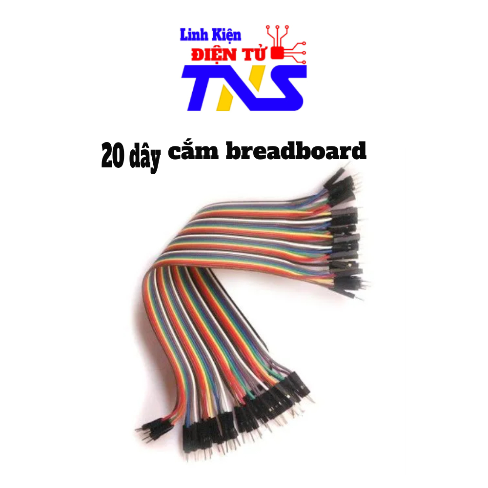 Dây Cáp Dupont 20 chân - dùng Làm Arduino DIY (dây test board) - Linh ...