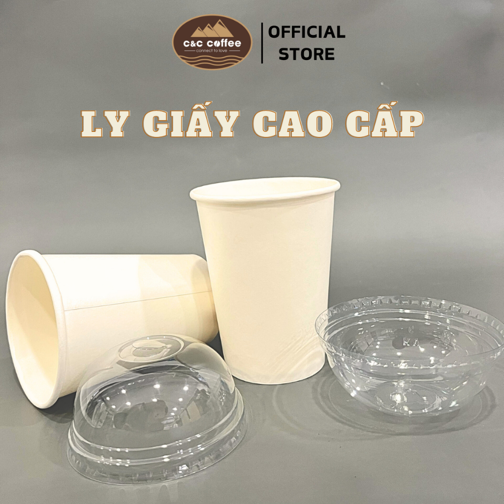 Ly Giấy Cao Cấp - Lốc 50 ly 360ml | Shopee Việt Nam