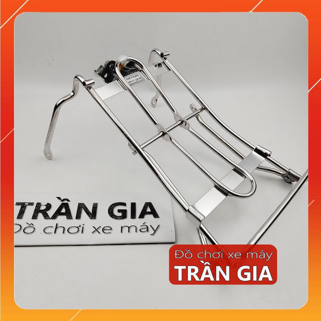Baga giữa INOX xe AB airblade đời đầu 2007 2008 2009 2010 fi gác baga ...