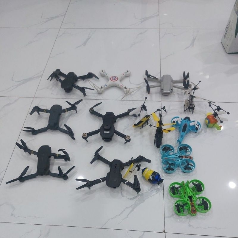 COMBO 12 Máy Bay Cũ Lấy Linh Kiện Flycam motor không chổi than | Shopee ...