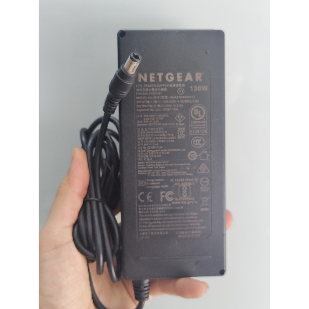 Adapter nguồn Netgear 54v 2.4a cho Switch POE | Shopee Việt Nam